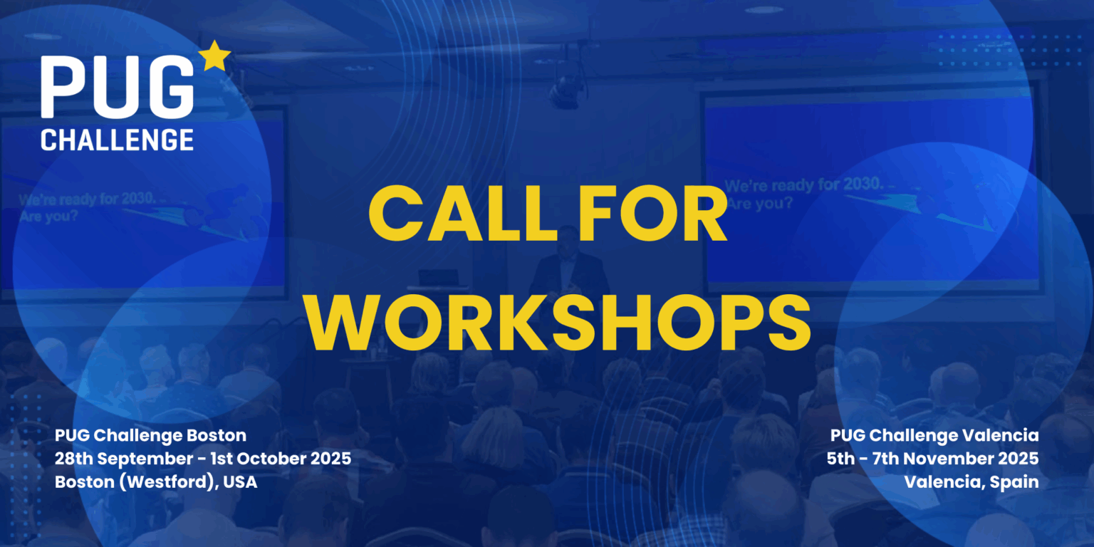 Call For Workshops 2025 - PUG Challenge