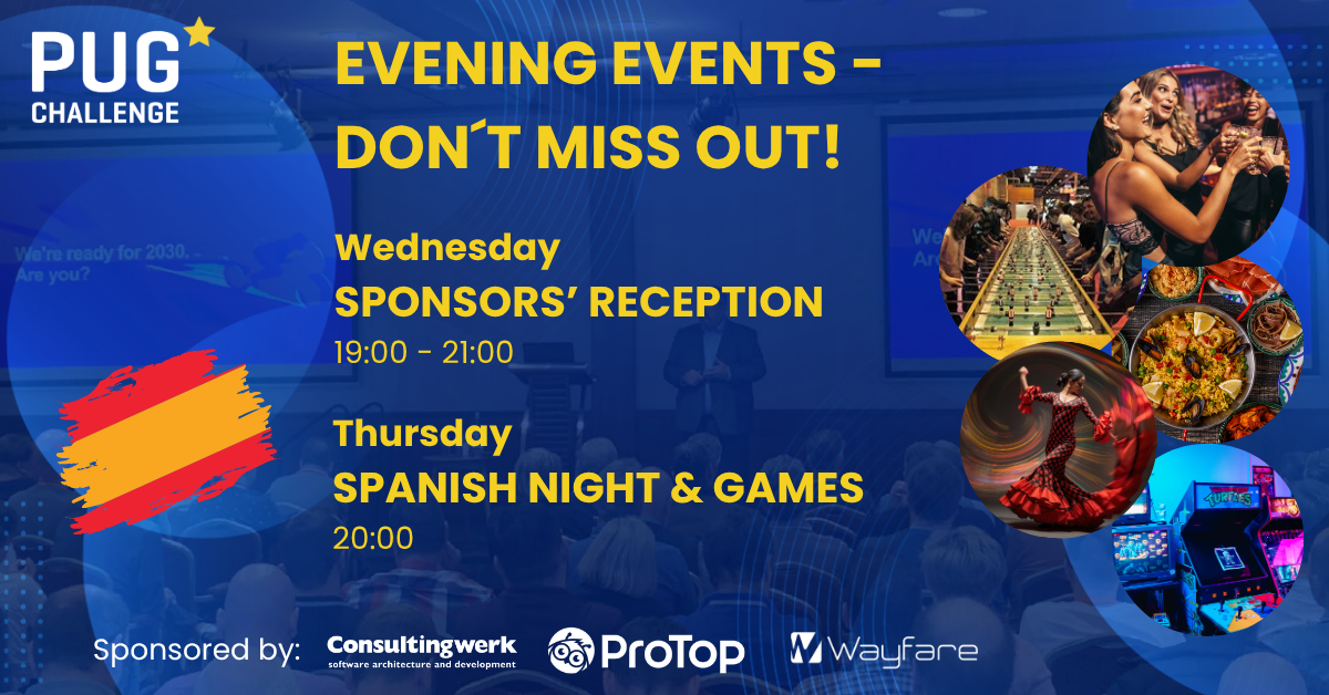 PUG Challenge Schedule Valenia 2025 - PUG Challenge